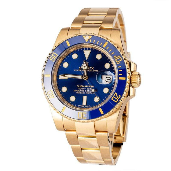 Rolex Blue Yellow Gold Submariner 126618 – Montre INTERNATIONAL